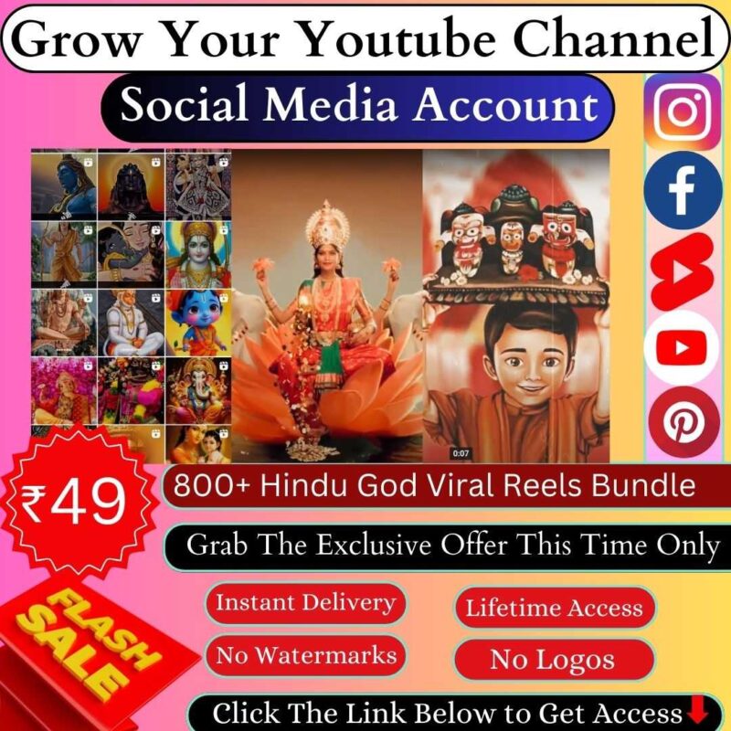 800+ Hindu God Viral Reels Bundle Reach in every reel is 1M to 10M ...