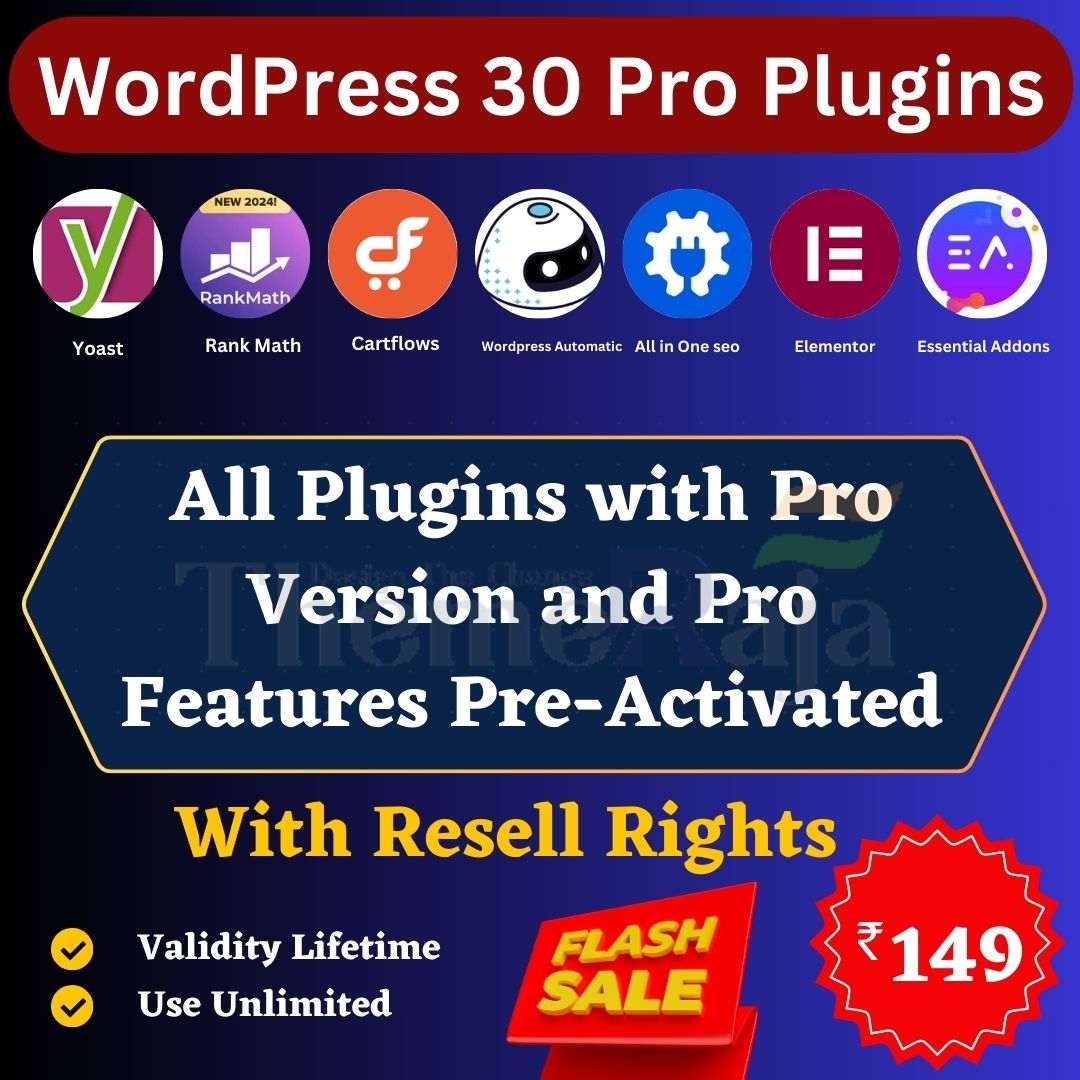 WordPress 30 Pro Plugins Bundle - Best GPL Wordpress Themes Plugins ...